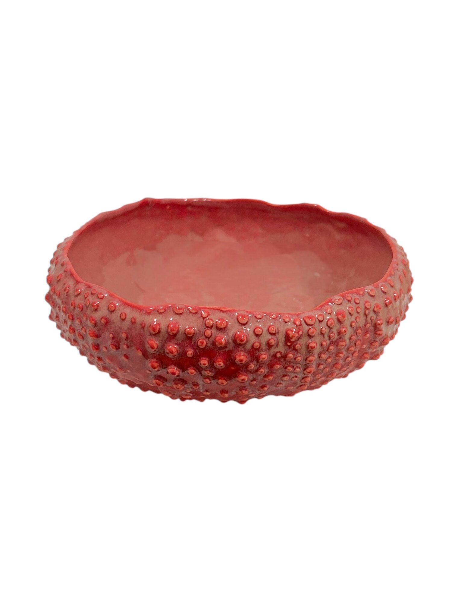 Салатник морской ёж ручной работы VELES «Поцелуй Арвен», фарфор, 750 мл