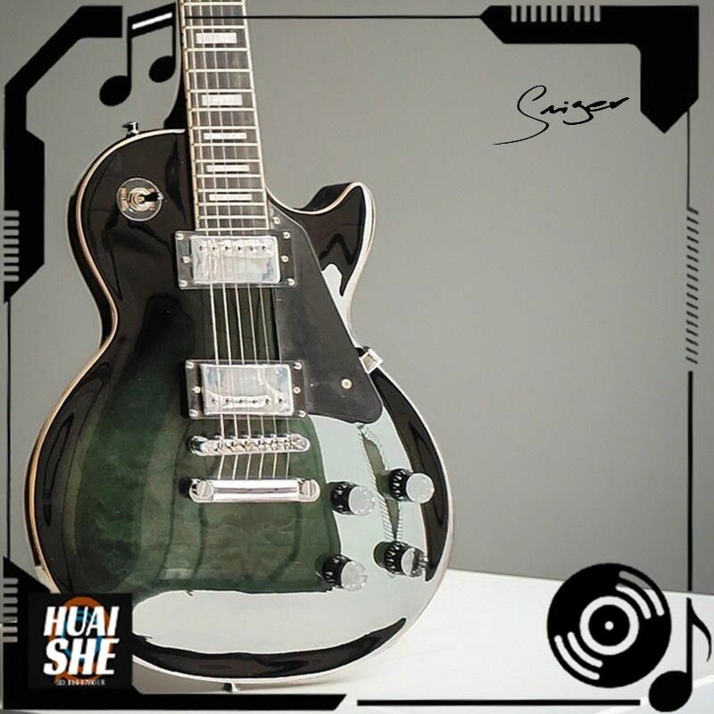 Smiger Электрогитара G9-P1_Голубой 6-струнная, корпус Махагони 39"