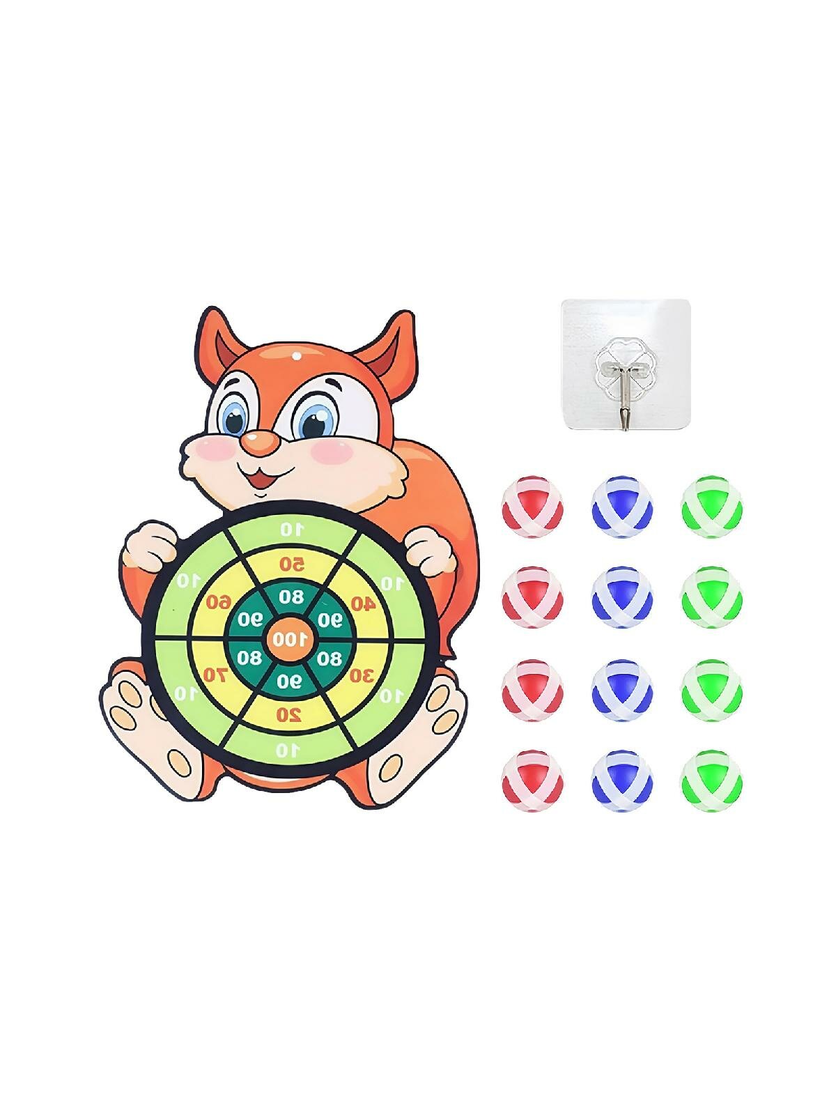 Игра в метание липкого мяча Набор для родителей и детей Семейная игрушка для игры в метание