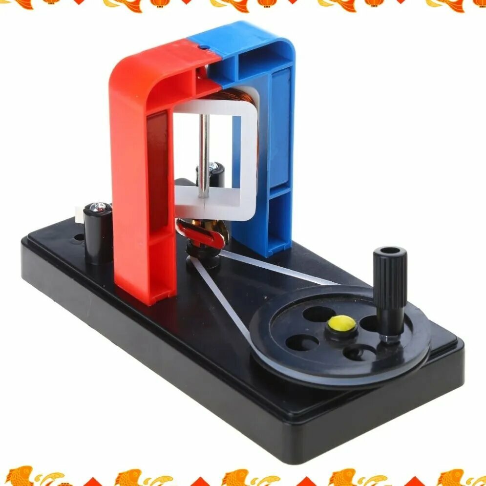 Эксклюзивный учебный комплект для экспериментов по сборке действующей модели генератора Фарадея