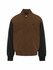 Бомбер CALVIN KLEIN Appliqué bomber, размер 8 лет, коричневый/серый/оранжевый