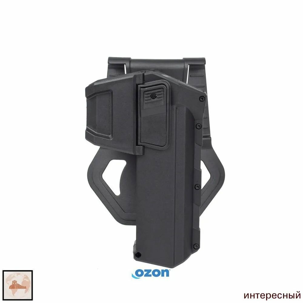 Тактическая кобура Glock17 18 подвижным пистолетом для правой руки