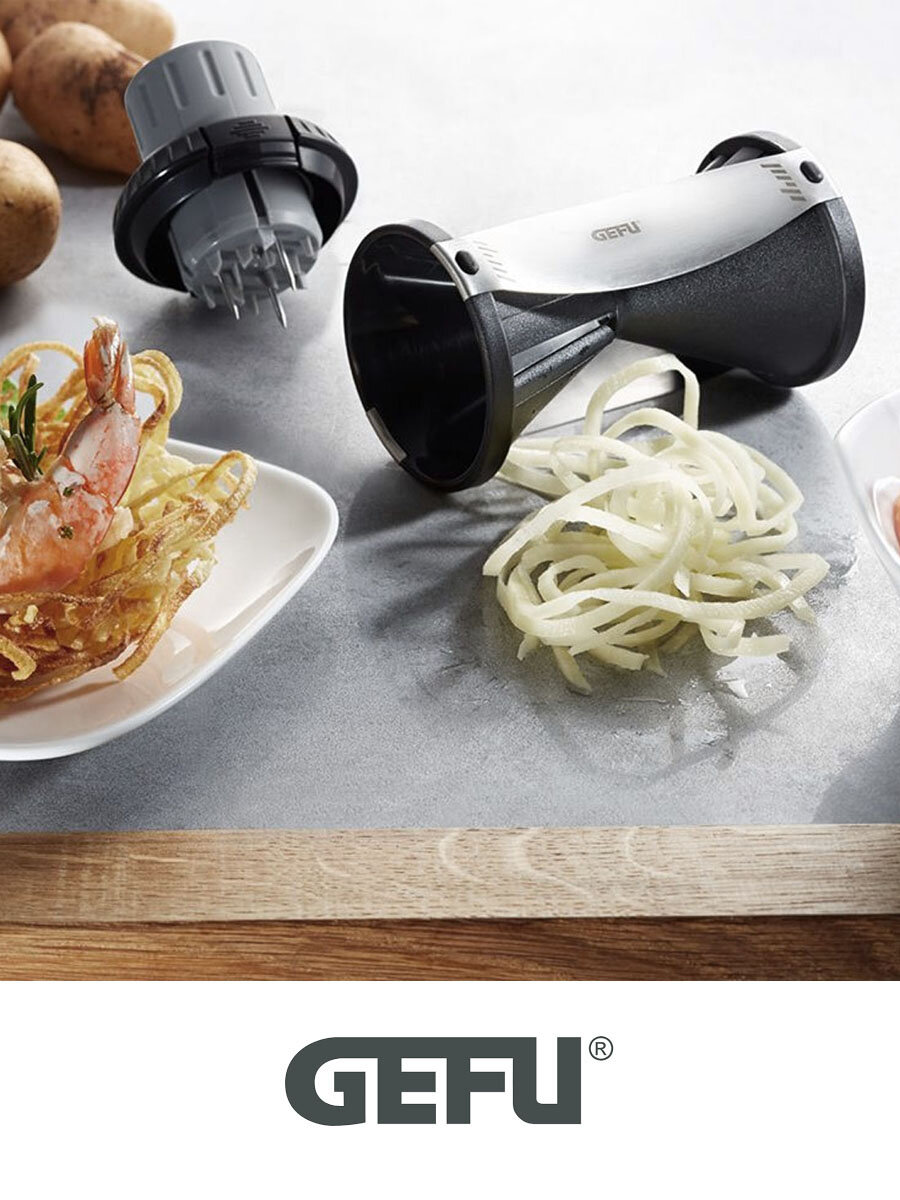 Нож спиральный Gefu Спирелли 2.0, 21,5 см, нержавеющая сталь, пластик