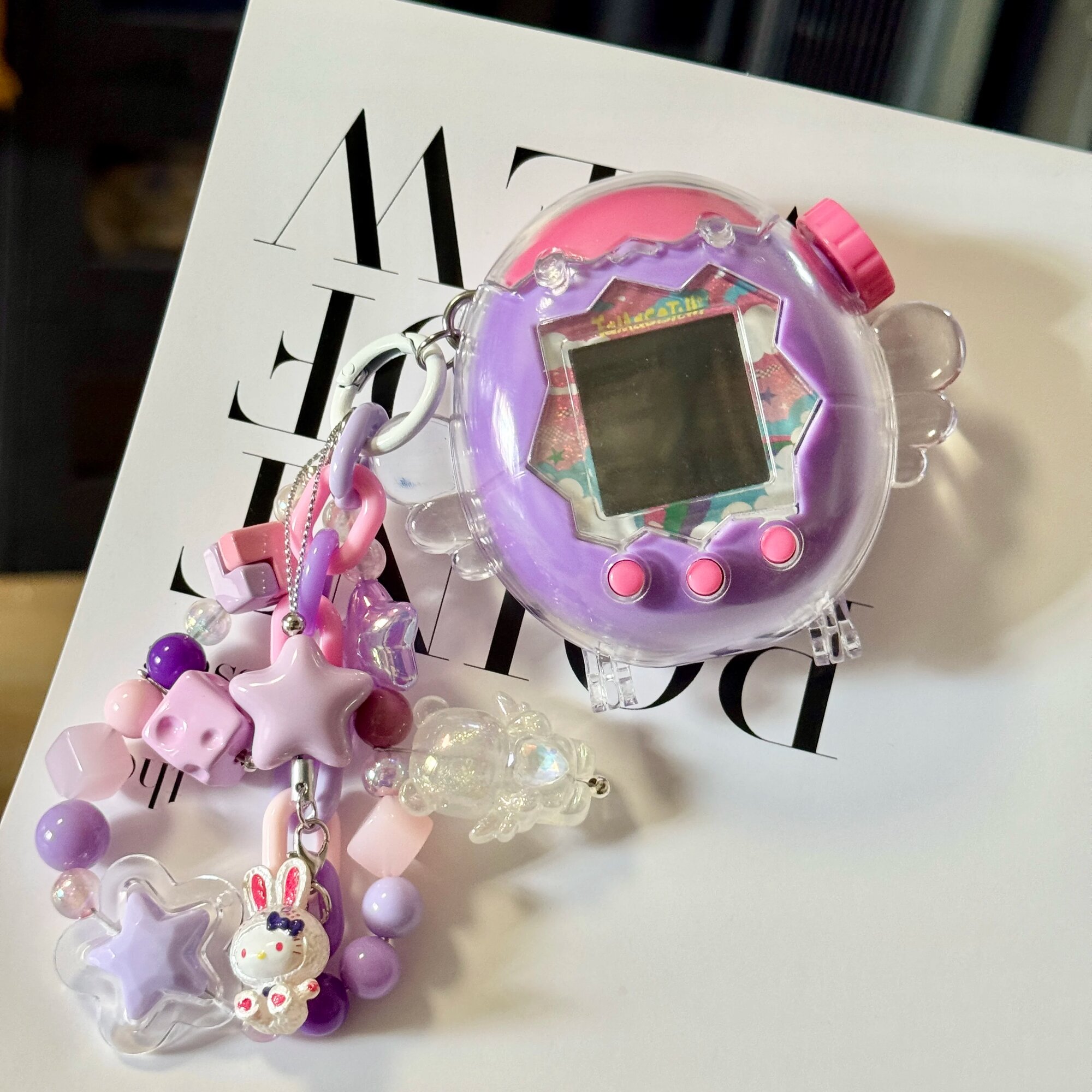 Tamagotchi Paradise Colorway из бисера Сиреневый, A