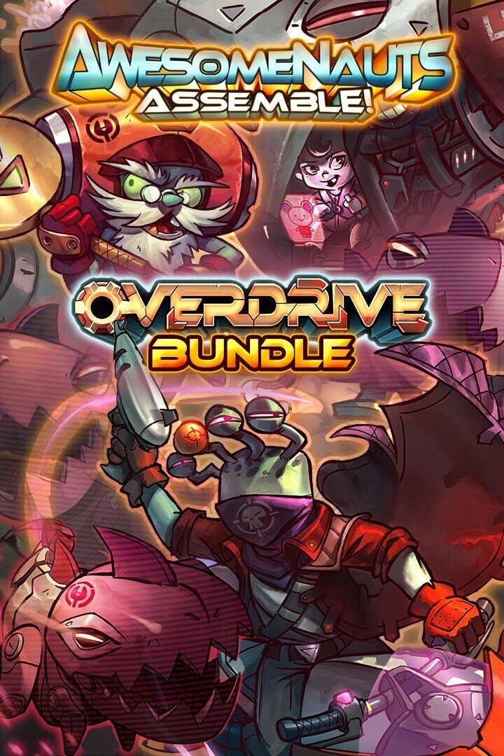 Overdrive Bundle - Awesomenauts Assemble! Character Pack — DLC — дополнение (DLC) для Xbox / Microsoft Store · Xbox One, Xbox Series X|S · цифровой ключ · нужна базовая игра