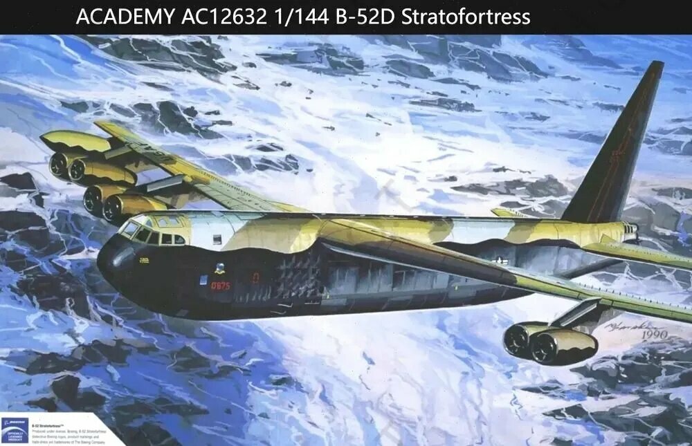ACADEMY AC12632 1/144 B-52D Stratofortress сборная модель самолета