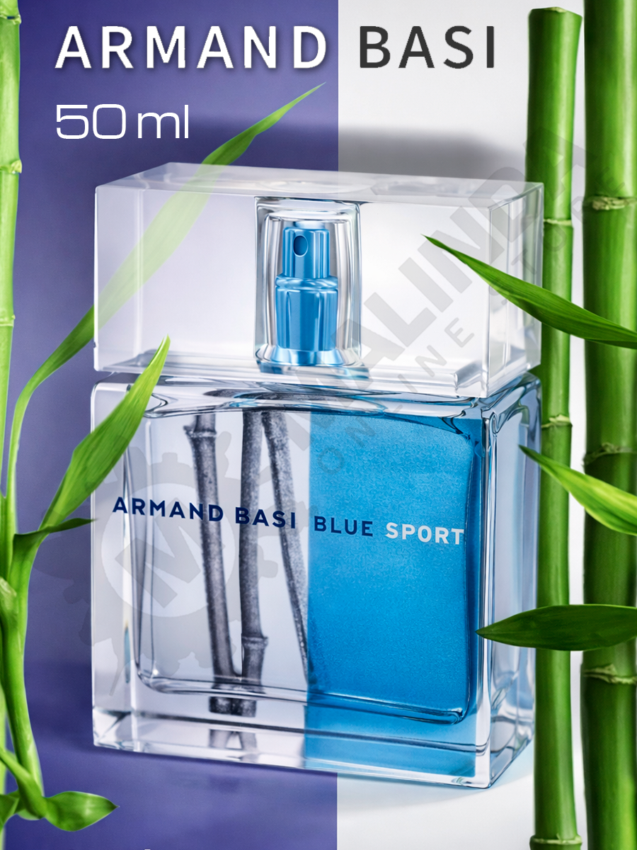 Туалетная вода ARMAND BASI Blue Sport, для мужчин, древесный аромат, 50мл
