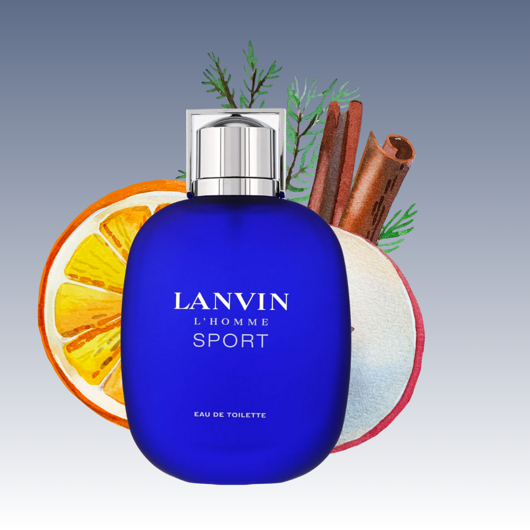 Lanvin L'Homme Sport 100 мл туалетная вода для мужчин, фужерные, цитрусовые, пряные