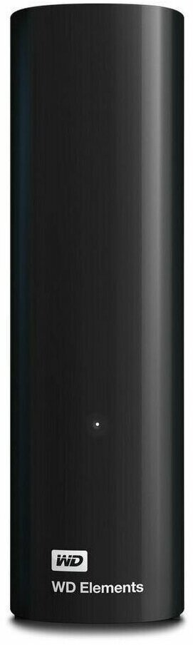 Жесткий диск внешний WD Original 16Tb Elements Desktop 3.5 WDBWLG0160HBK-EESN, black