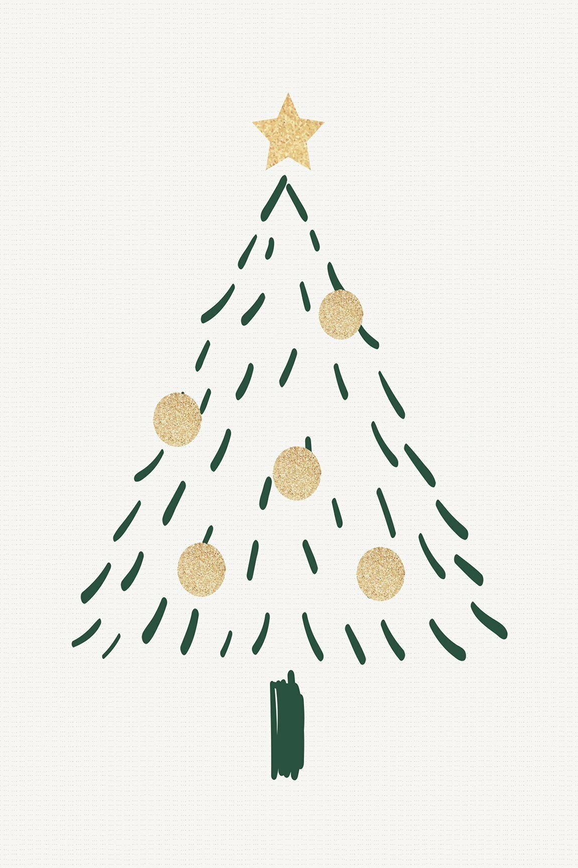 Постер / Плакат / Картина Новый Год - Елка с разноцветными игрушками 50х70 см в подарочном тубусе