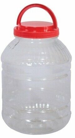 Емкость универсальная 5л ПЭТ с ручкой