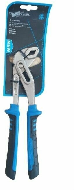 Плоскогубцы с двухкомпонентной ручкой.(сталь)