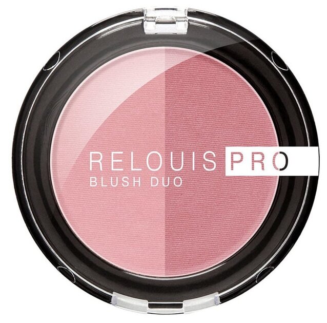 Relouis RELOUIS PRO BLUSH DUO румяна компактные тон 202, два тона в одной упаковке