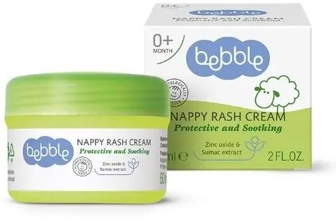 Bebble крем от опрелостей детский 60 мл 3уп