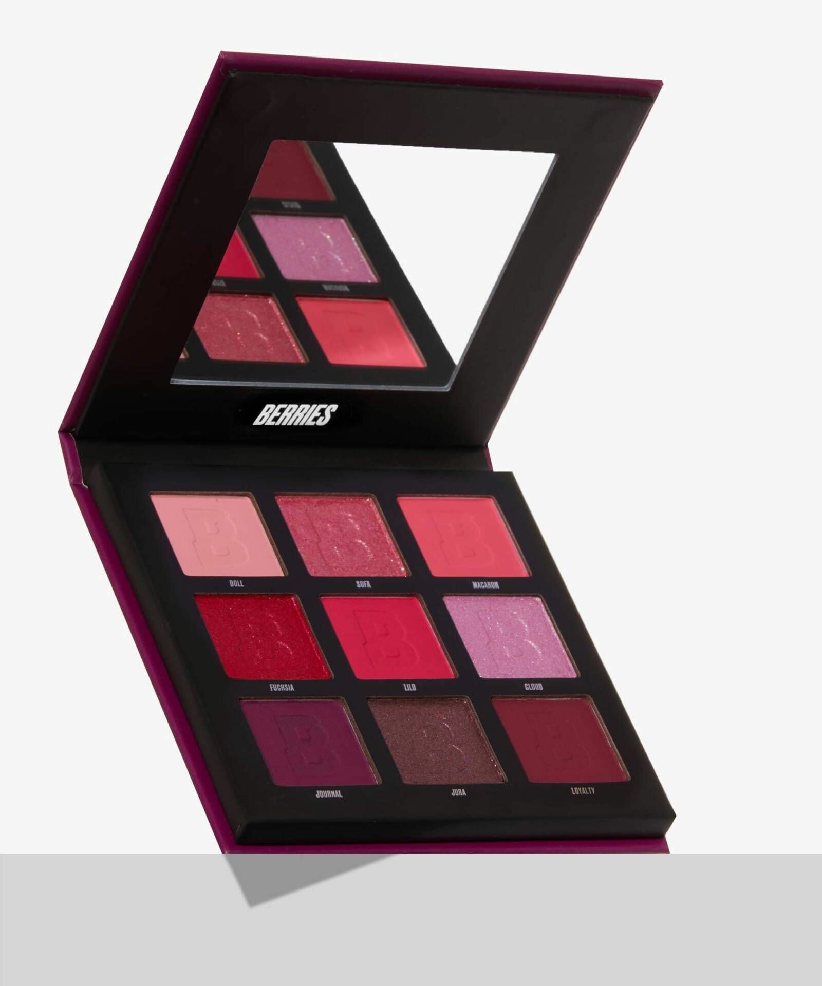 Тени для век Beauty Bay BERRIES 9 colour palette