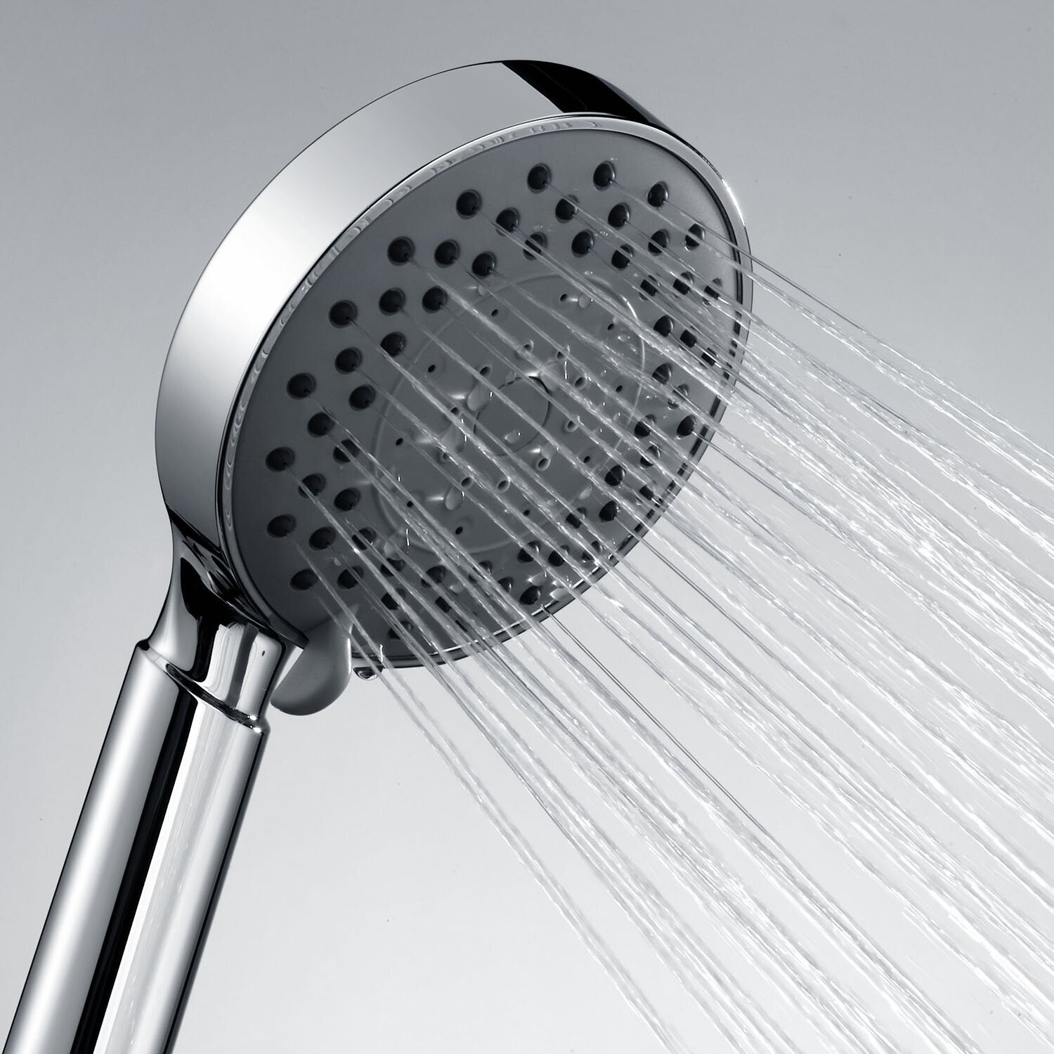 Лейка для душа круглая хром, ABS-пластик, 5 режимов А032 WasserKRAFT