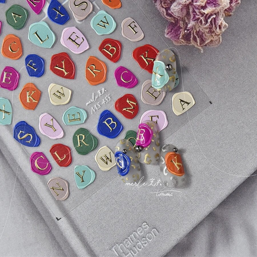 Наклейки для ногтей NAILFYOU, Цвет: 1pcs, MS455