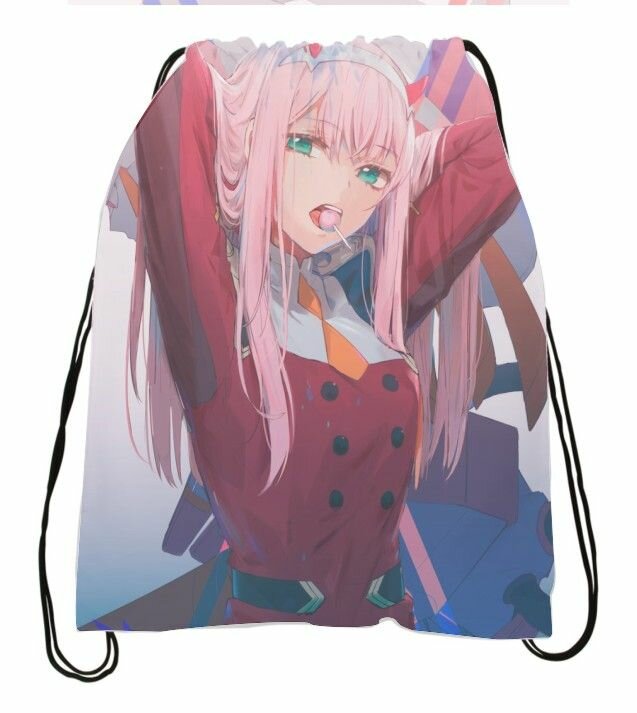 Сумка-мешок для обуви Любимый во Франксе, Darling in the Franxx №4