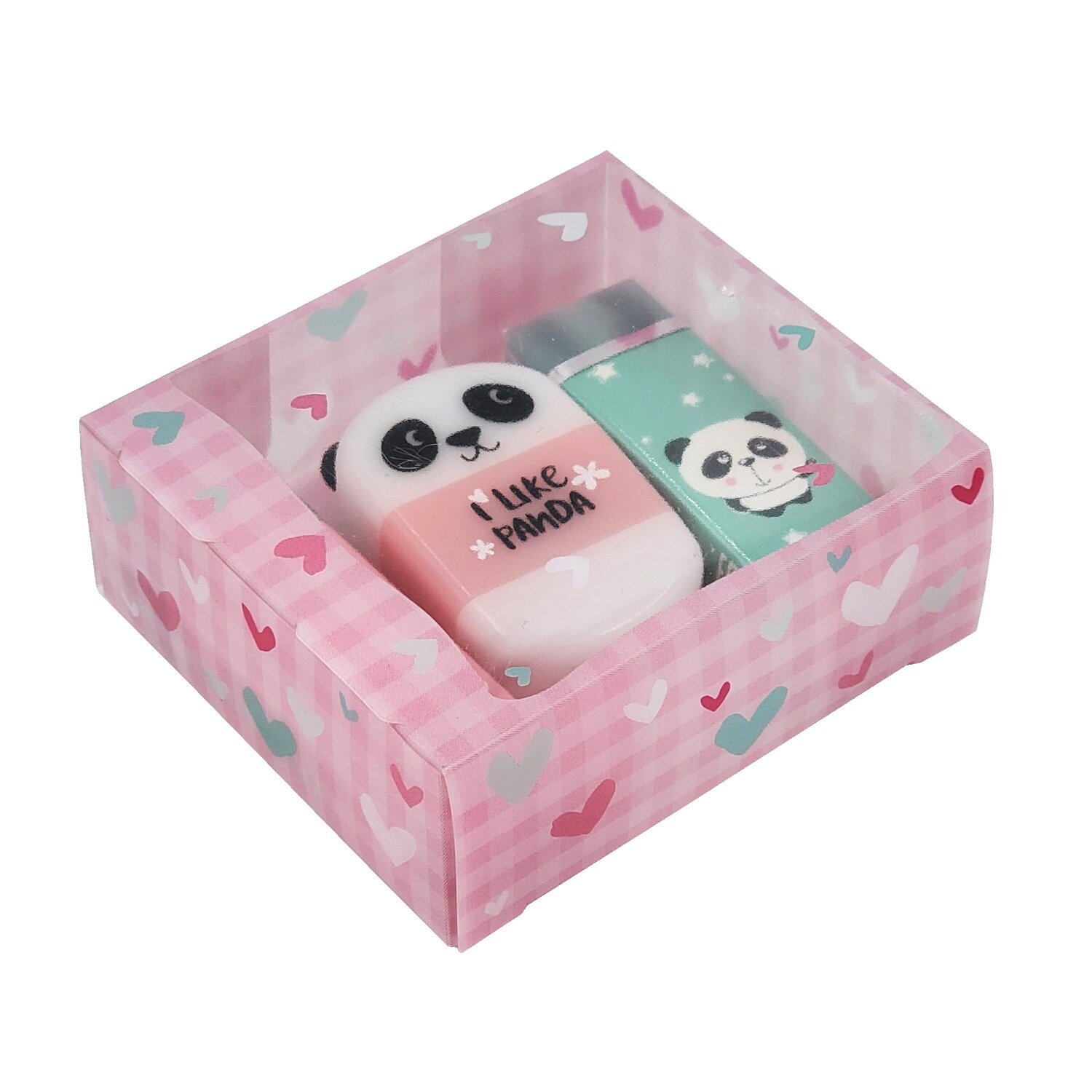 Канцелярский подарочный набор BV "панды" (3 предмета)