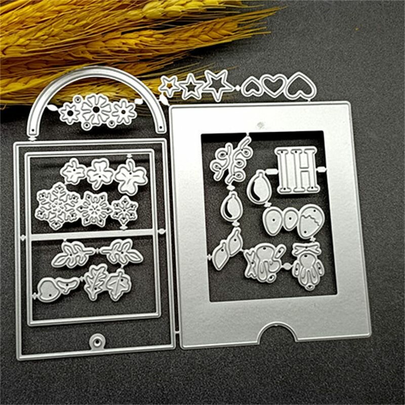 Нож для скрапбукинга ZC03608, размер 15,8*13,1 см, для машинки для вырубки.