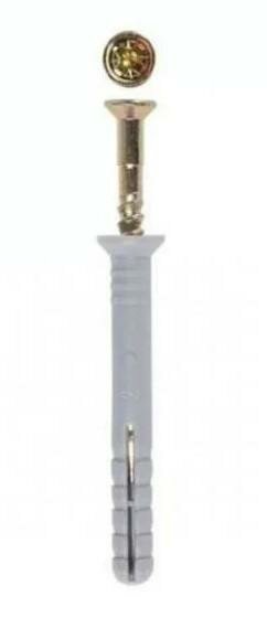 Дюбель-гвоздь потайной 6*40 (12 шт. BL) (цена за уп.) Накрепко 102101