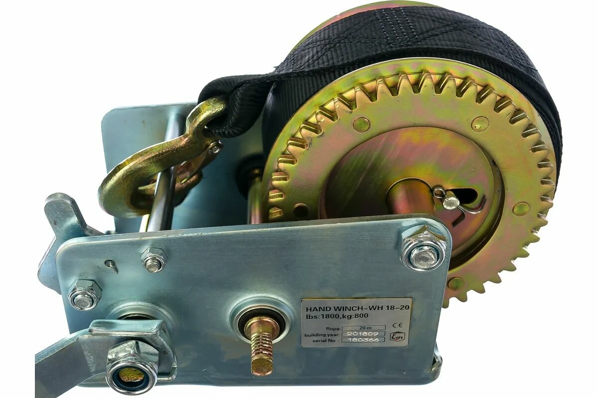 Барабанная лебедка 800 кг 20 м EURO-LIFT WH18-20 00011333