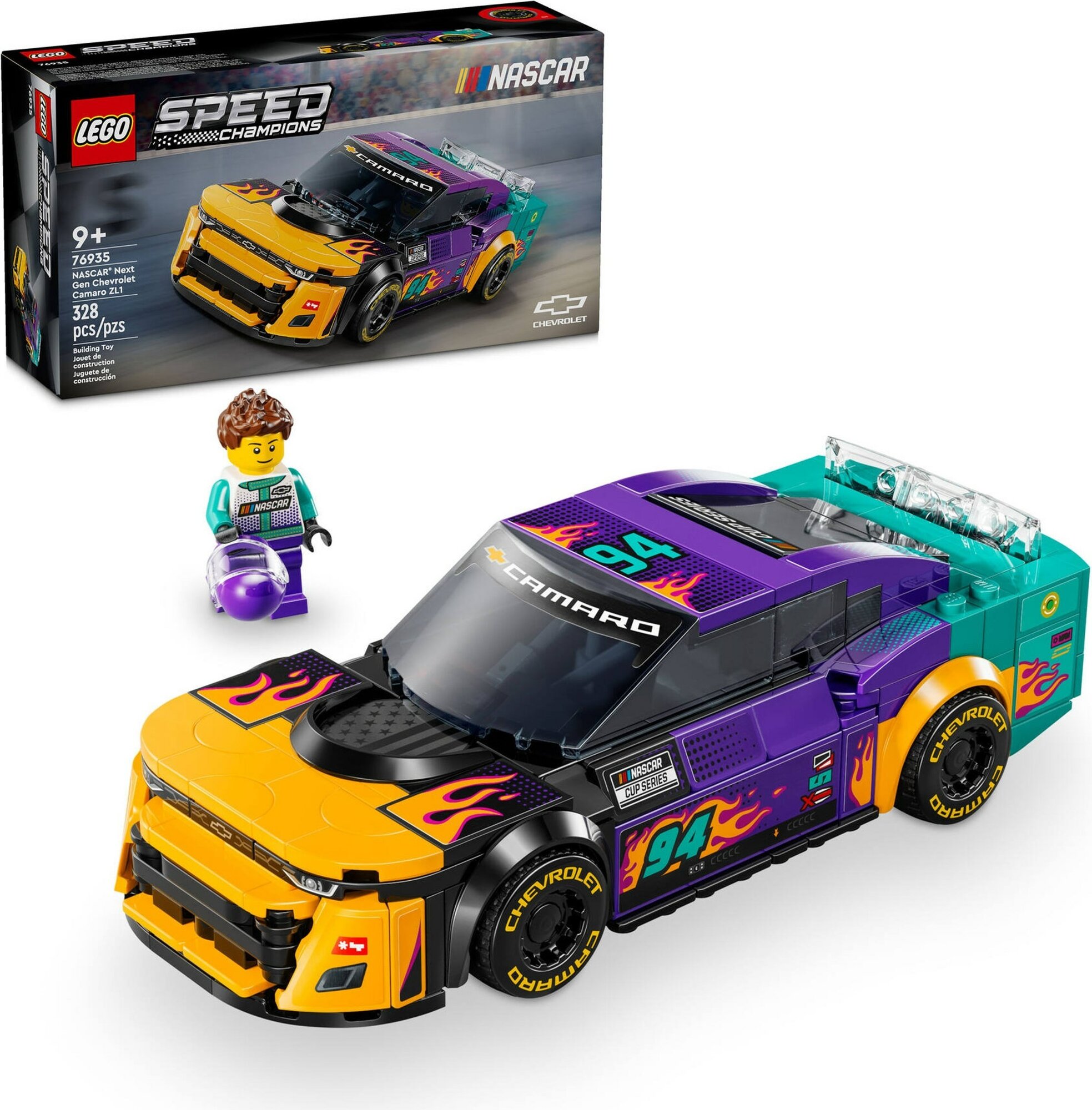 Конструктор LEGO 76935 Chevrolet Camaro ZL1