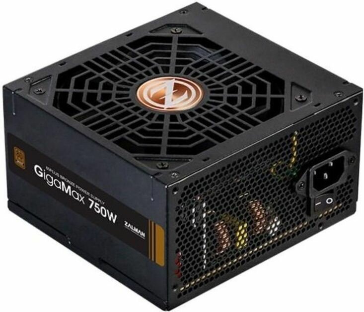 Блок питания ZALMAN ATX 750W ZM750-GVII, 750Вт, 120мм