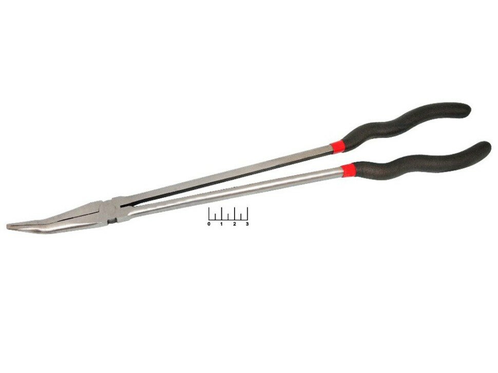 Круглогубцы 420мм угловые