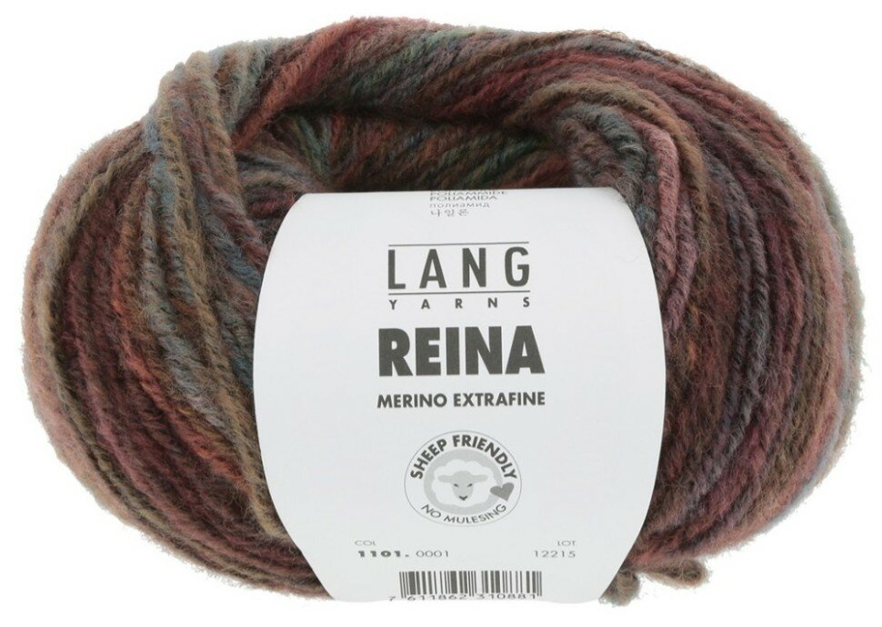 Пряжа #1101.0001 Reina 25г 150м Lang Yarns