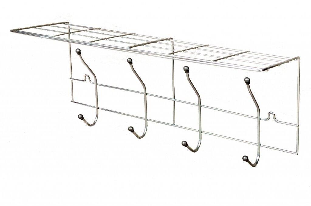 Вешалка 4-х крючковая о. с шариками