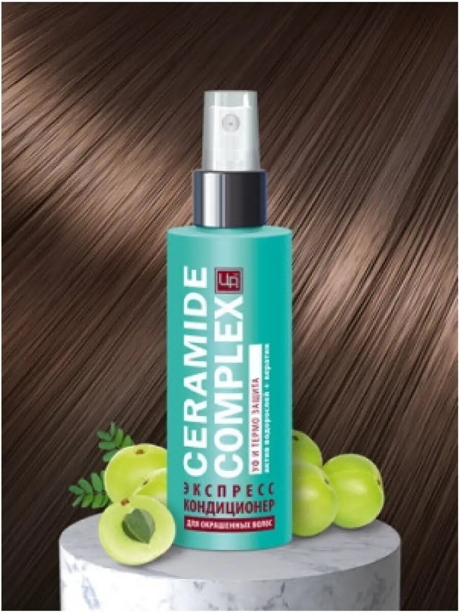 Экспресс-кондиционер «Ceramide Complex» несмываемый для окра