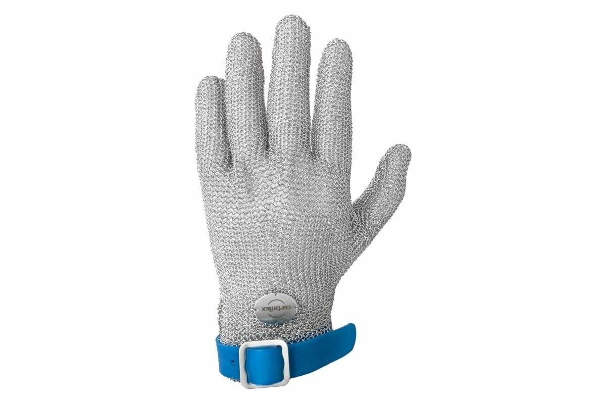 Certaflex Prima M перчатка кольчужная с ремешком TPU разм. M арт. CP0005008M