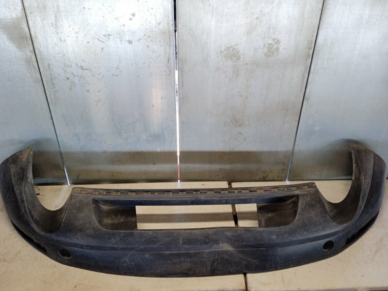 Б/У вмятина, Фольксваген Туарег Юбка задняя Volkswagen Touareg 2010-2018 98748 VAG арт. 7P68074349B9, 7P6807521