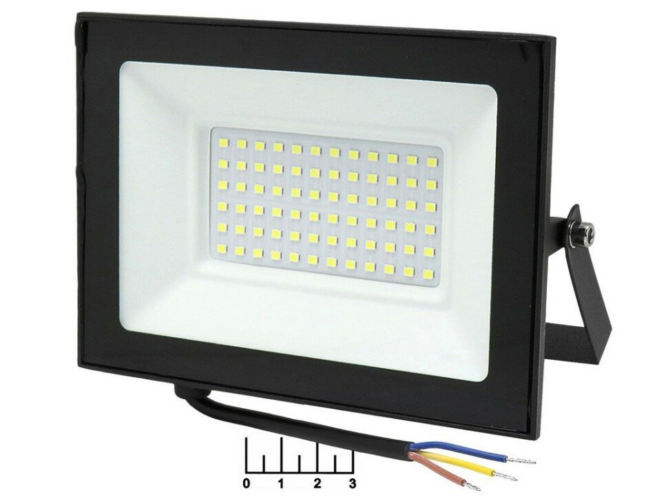 Прожектор светодиодный 220V 70W 72LED 6500K белый холодный General IP65 (403113) (-40.+40C)