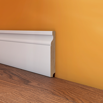 Плинтус Evrowood PN 160 Д2000хВ140хШ16 мм ( под покраску) / Евровуд.