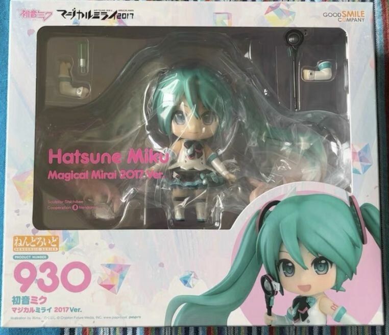 GSC Good Smile NENDOROID 930 Hatsune Miku VOCALOID Коллекция Кукольных Игрушек