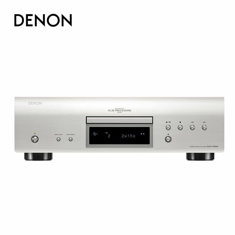 CD-плеер Denon DCD-1700NE, Фронтальная загрузка диска, выход аудио оптический