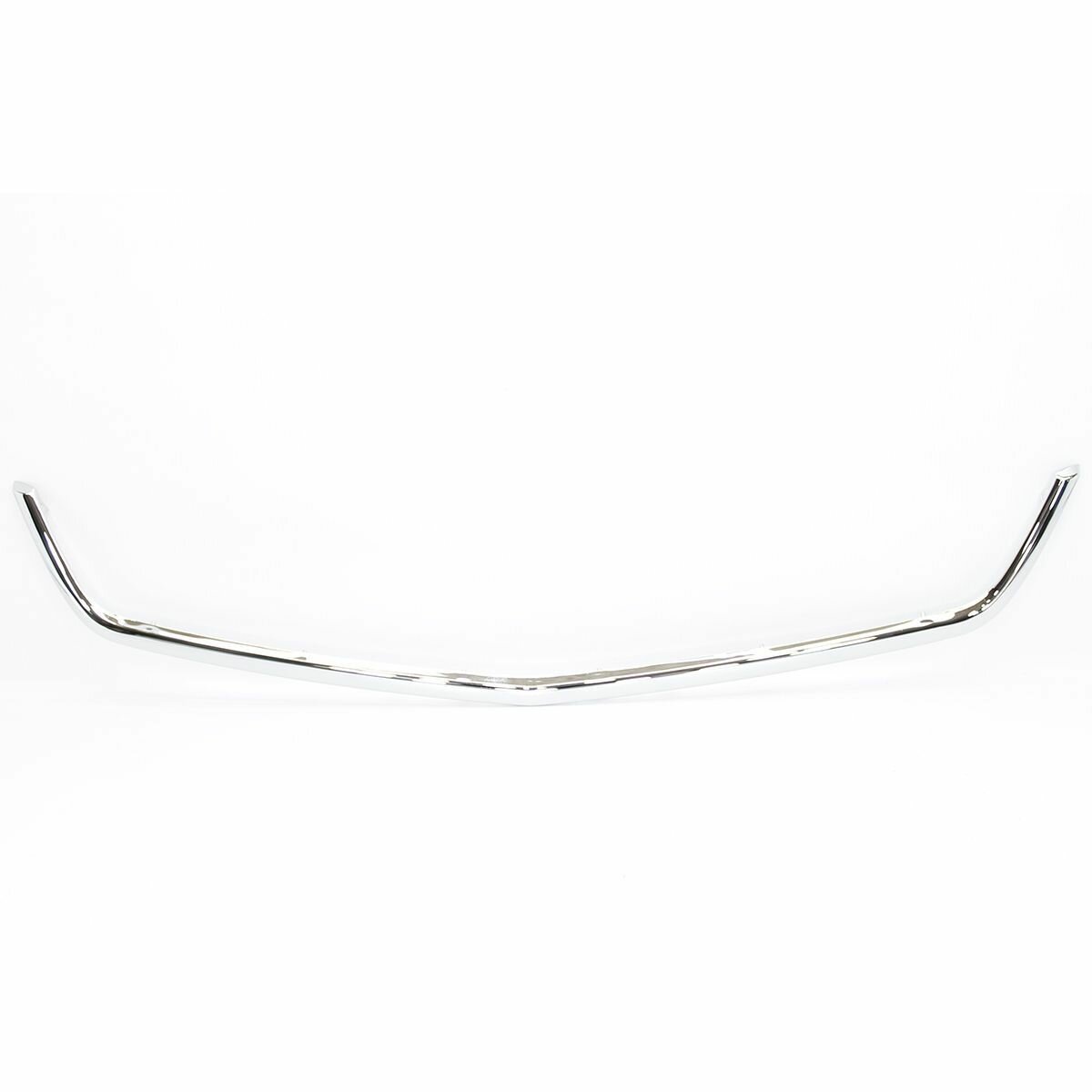 Вставка переднего бампера / молдинг улыбка для Lada Priora 2 / ВАЗ 2170, 2171, 2172 (хром)