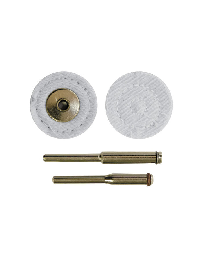 Корщетки хлопковые и штифты, набор 4 шт