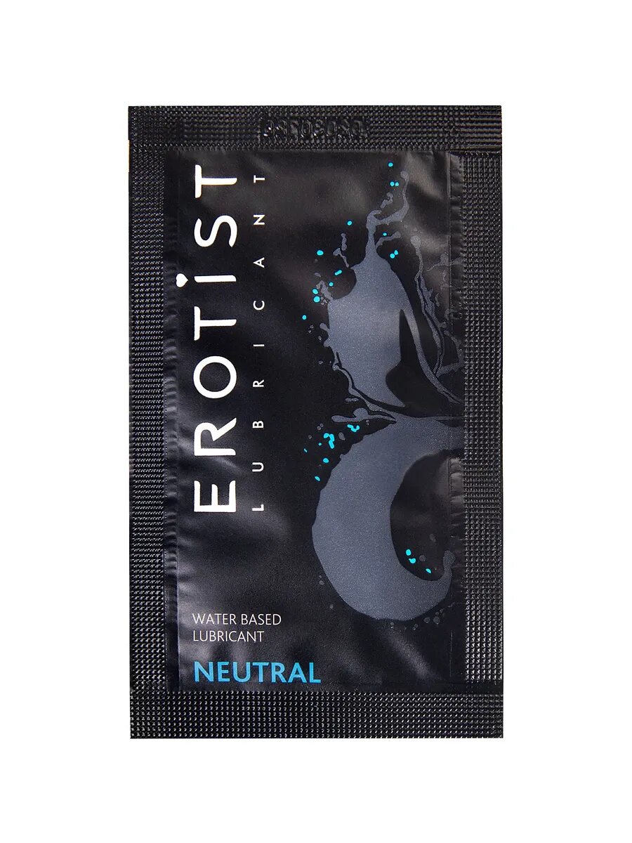 Саше лубриканта на водной основе Erotist Neutral - 4 мл.