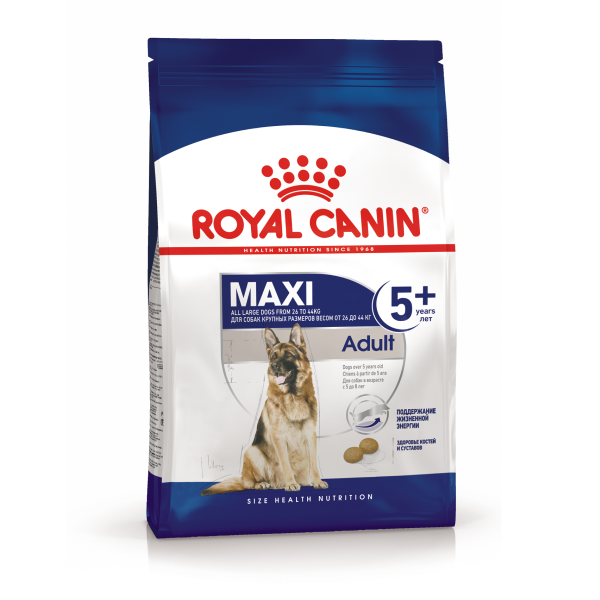 Сухой корм ROYAL CANIN MAXI ADULT 5+ для собак крупных пород старше 5 лет 4 кг