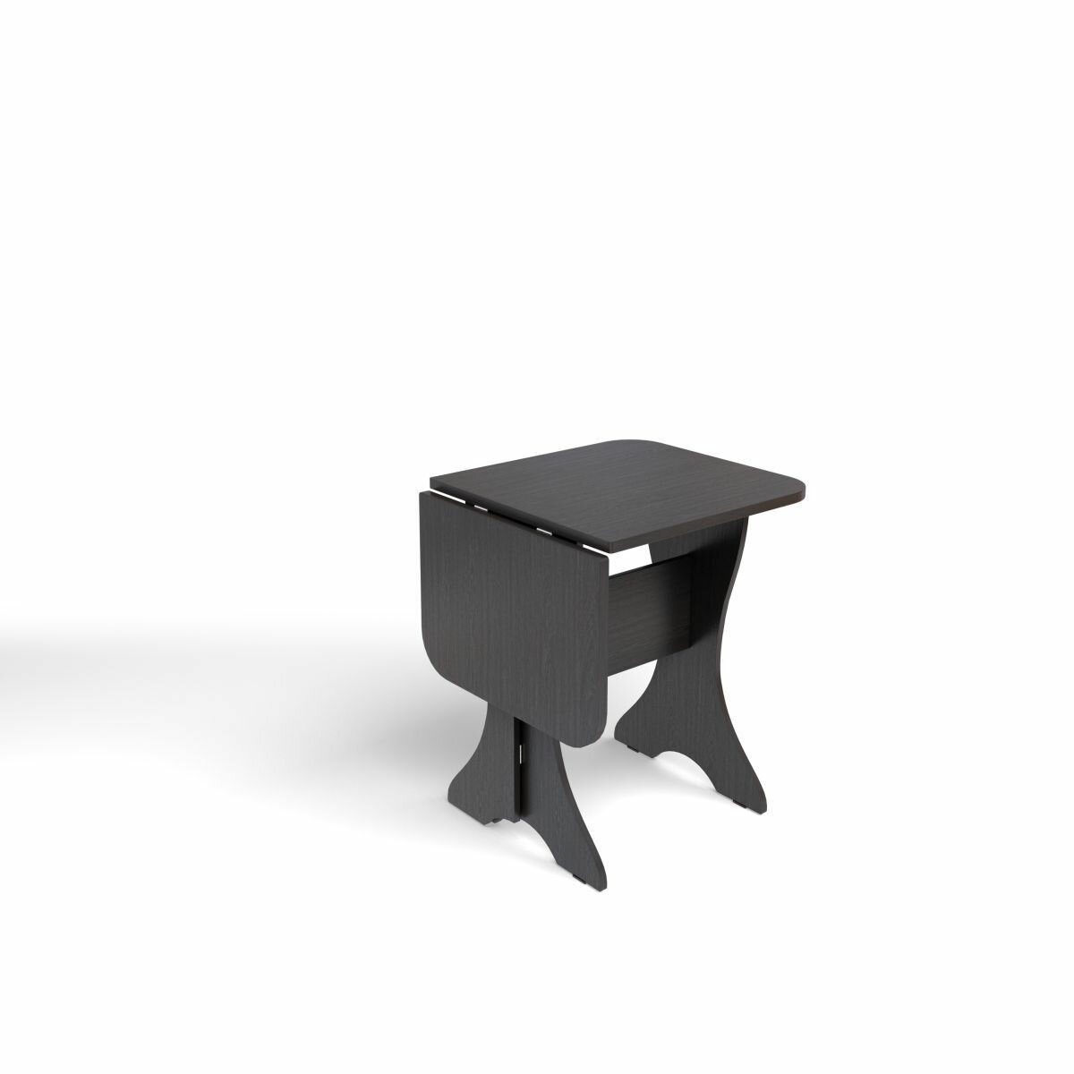 Стол СКР-1 (складная столешница "Термопластик" -1 ухо) Венге (Бител)