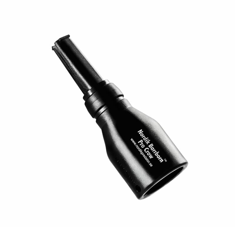 Манок Nordik Predator "Pro Crow Barrborn", имитация вороны, пластик, черный