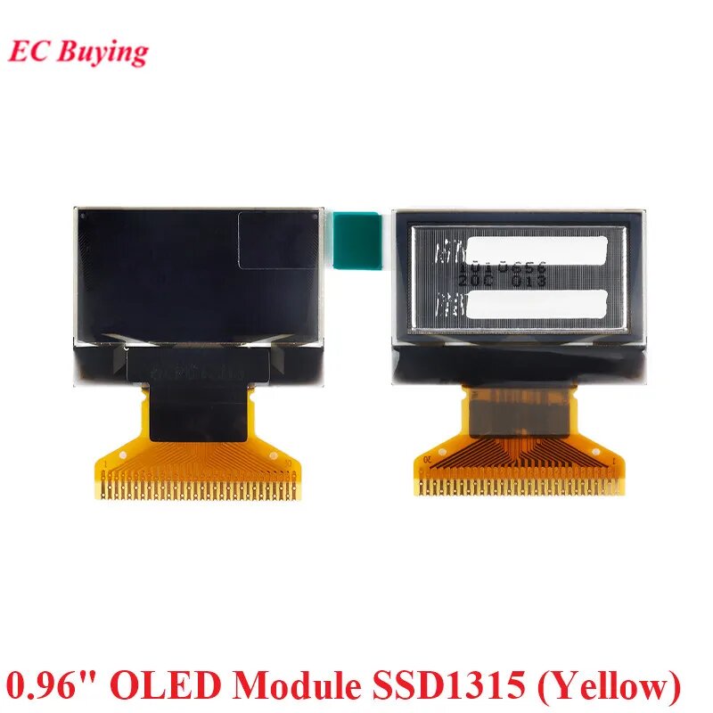 0.96" OLED модуль SSD1315 Yellow-Blue