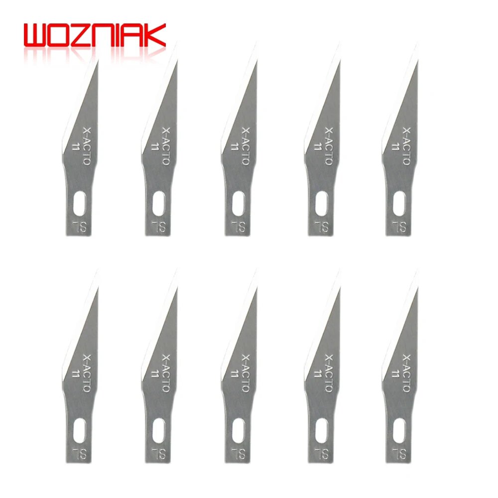 Набор скальпелей Wozniak X-AC10 11, 10 шт.