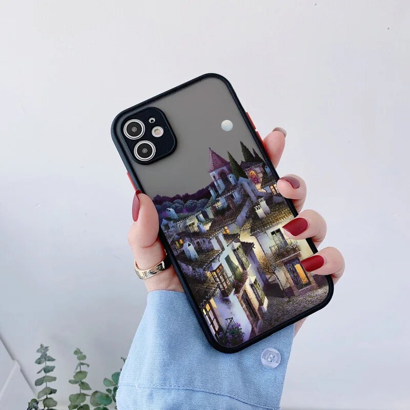 Противоударный чехол для iPhone 15 13 12 11 Pro MAX Mini 14 7 8 Plus SE 2020 XR X XS MAX