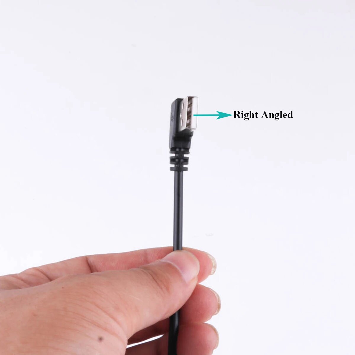 YIDAMA-TONGLE Угловой USB 2.0 кабель питания 5,5/2,1 мм 5В 25см Right Angled