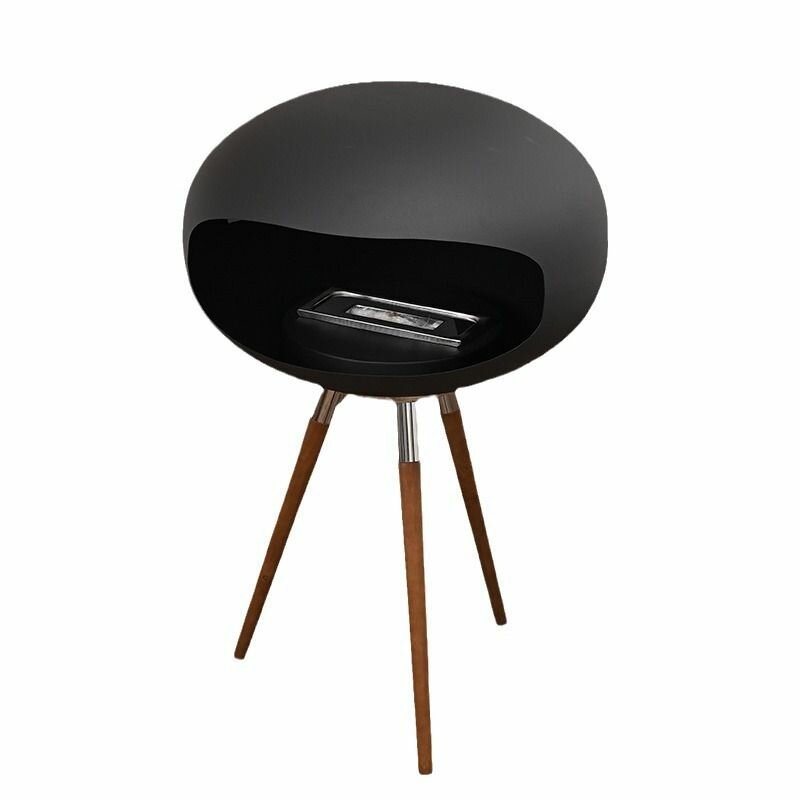 Камин на высоких ножках