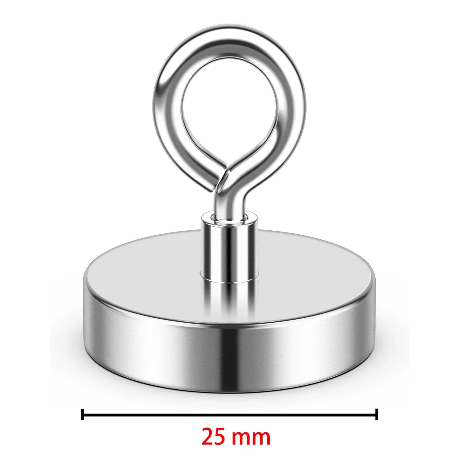 Супер сильные неодимовые магниты N52 KNF25 Pull Max 22KG